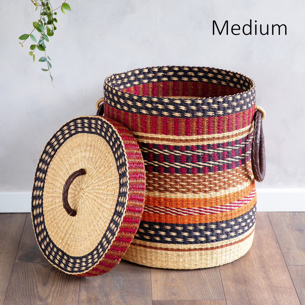Laundry Basket - Regina - Sizes S-M | Lola & Mawu