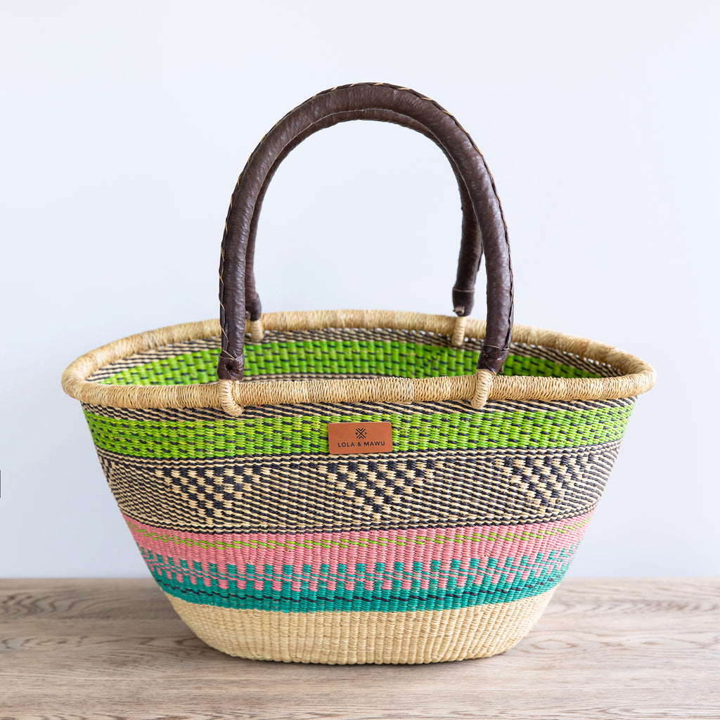 Oval Basket XL - Atiah No. 1 | Lola & Mawu